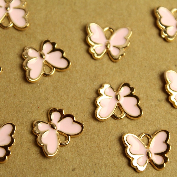 Tiny Gold Butterfly - Etsy