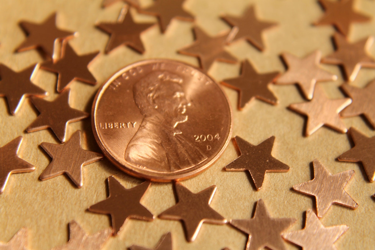 20 Pc. Small Raw Copper Stars: 10mm by 10mm Made in USA RB-485 - Etsy