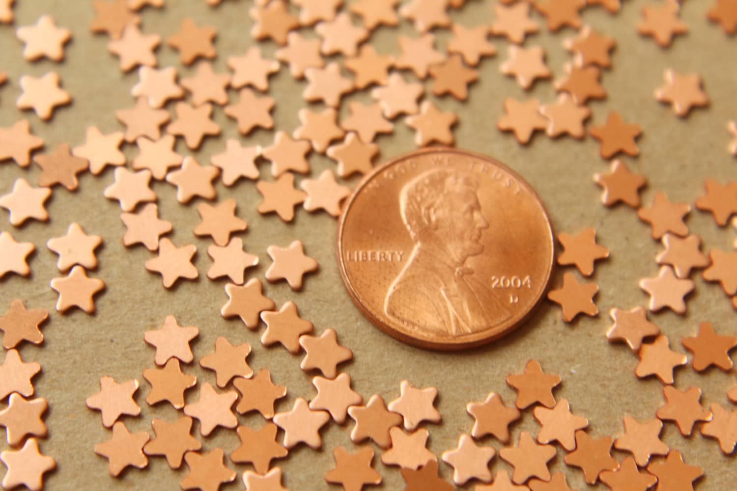 24 Pc. Tiny Raw Copper Stars: 5mm by 5mm Made in USA - Etsy