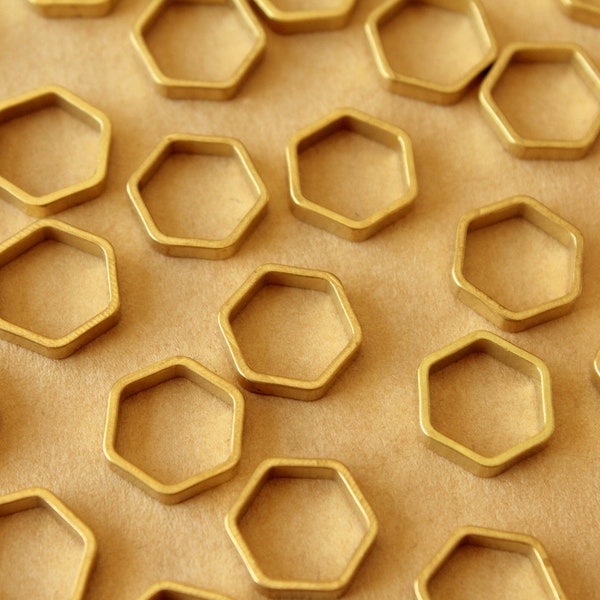 Hexagon Stamp - Etsy