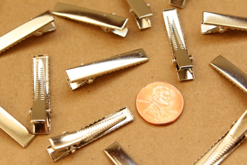 20 Pc. Silver Mini Alligator Pins, 34mm Long | FI-314 - Etsy