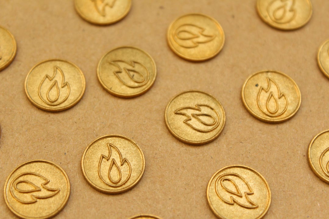 4 Pc. Raw Brass Flame Coin Stampings: 15mm Diameter- Made in USA | RB ...