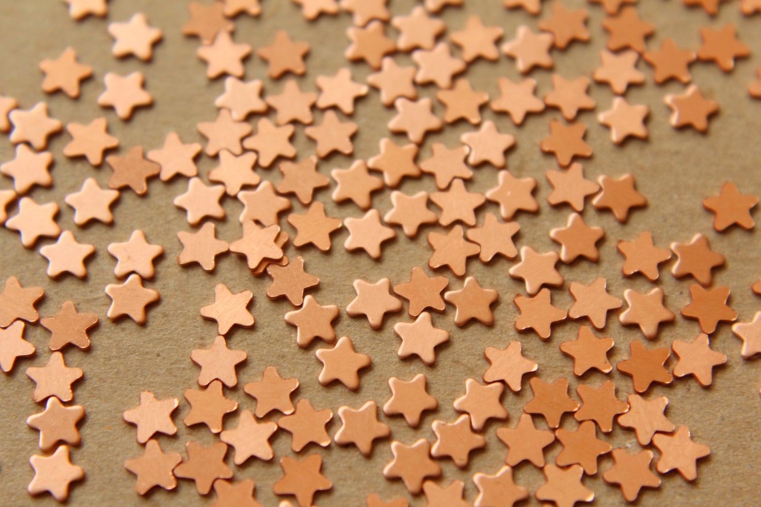 24 Pc. Tiny Raw Copper Stars: 5mm by 5mm Made in USA - Etsy