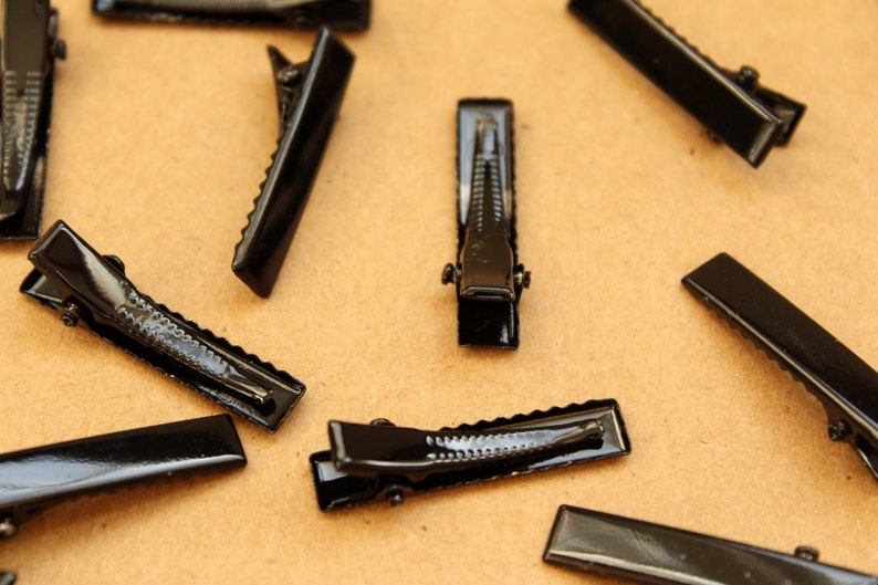 20 Pc. Black Mini Alligator Pins, 34mm Long | FI-315 - Etsy