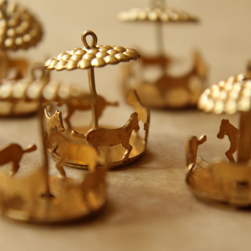 Carousel Charm - Etsy