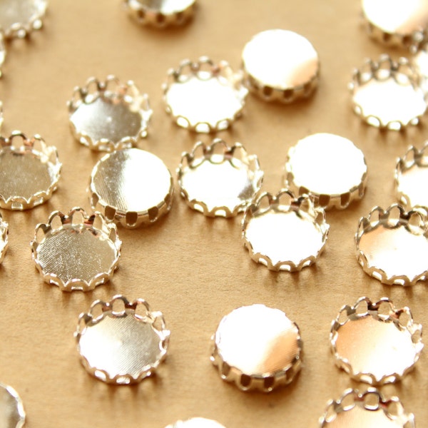 Silver Plated Brass Etsy