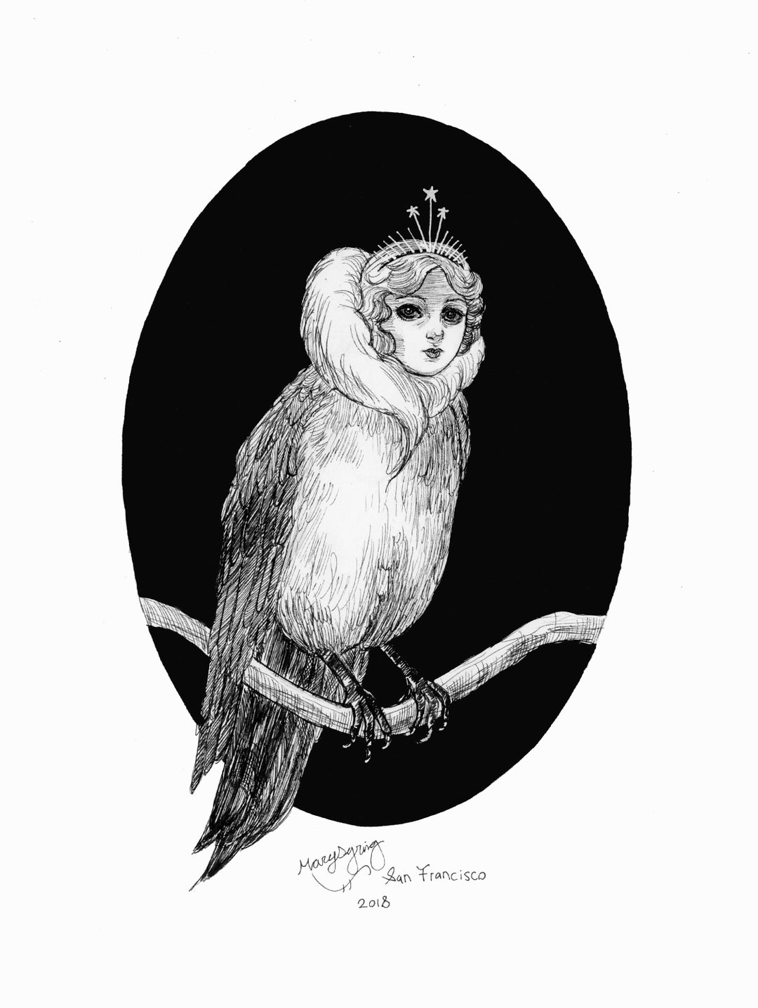 Harpy Print - Etsy