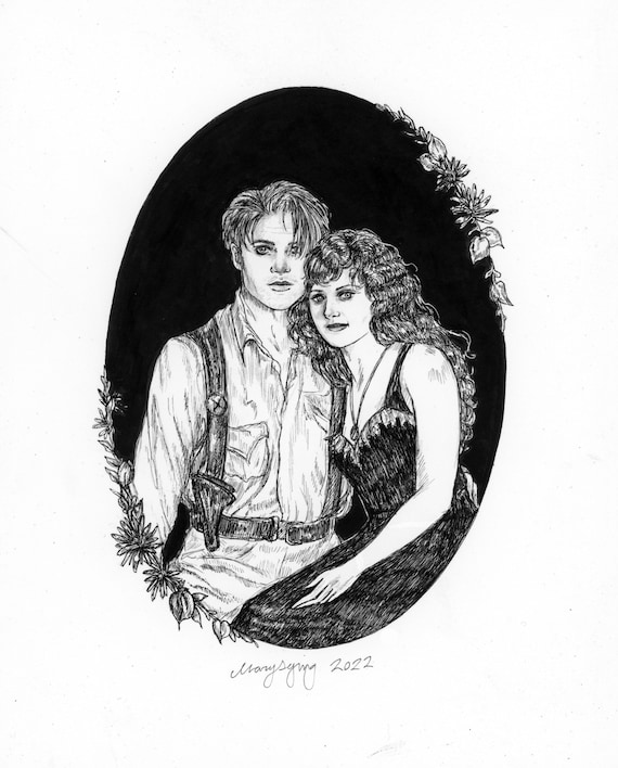 The Mummy Fine Art Print Fan Art Ink Art Dark Art | Etsy