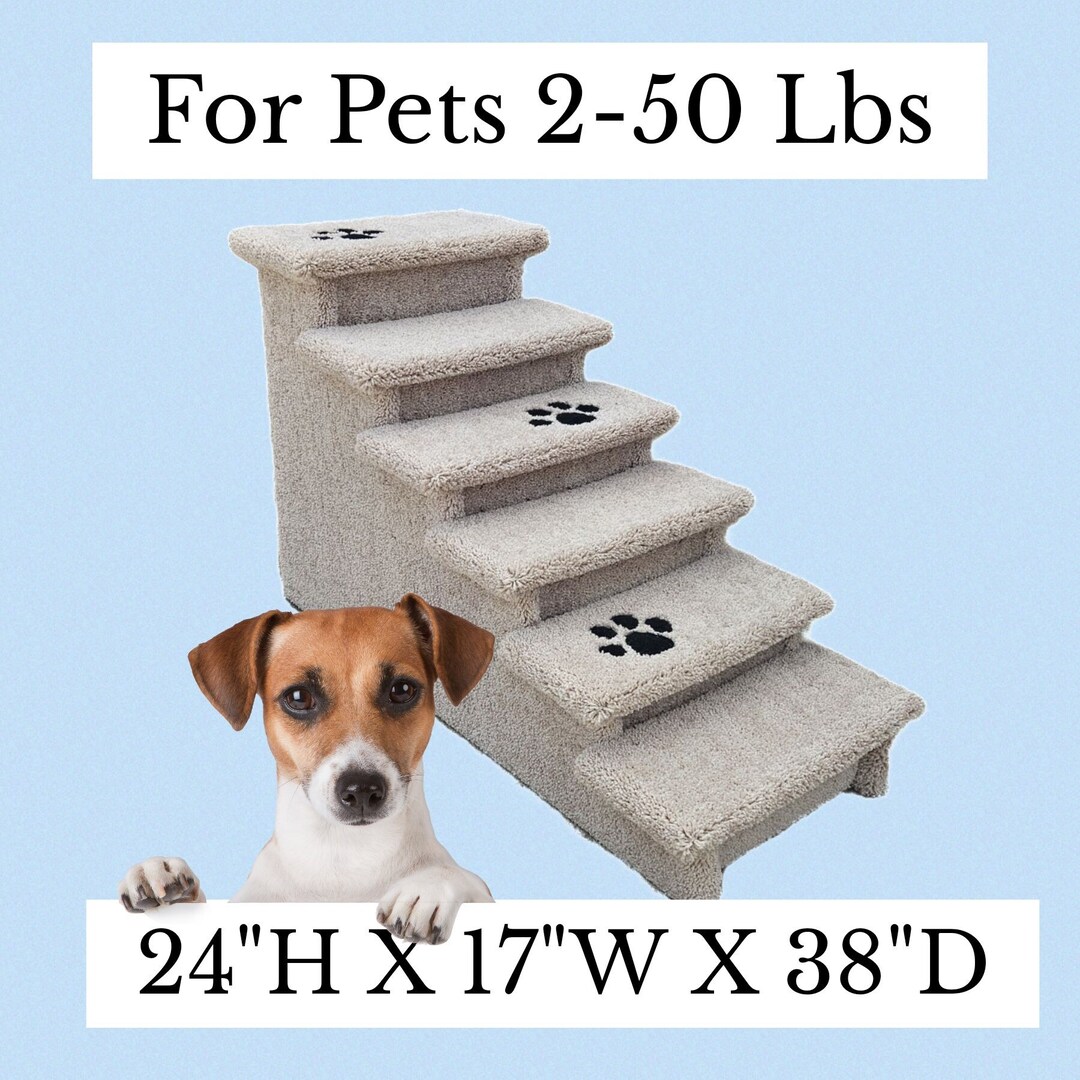 Pet Steps for Cat, Pet Steps for Beds, 24"h X 17"w X 38"d, Beautiful ...
