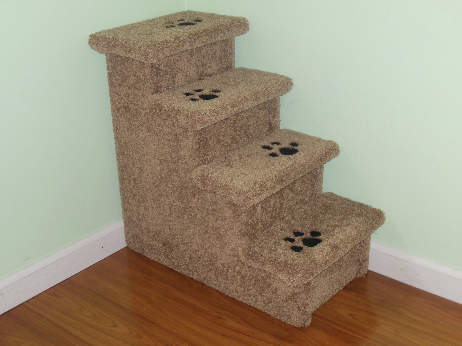 Dog Stairs for High Beds | Extra Tall Pet Stairs | 24H X 17W X 24D ... Dog Stairs for High Beds | Extra Tall Pet Stairs | 24H X 17W X 24D ...