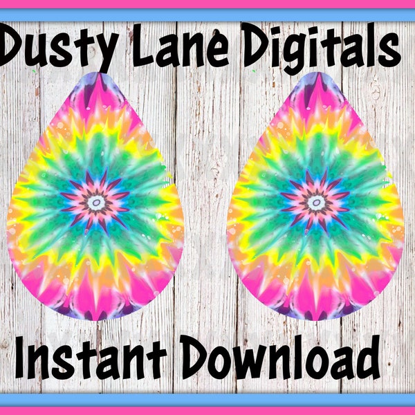 Tie Dye Flowers - Etsy