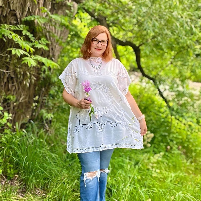 Repurposed Blouse - Etsy