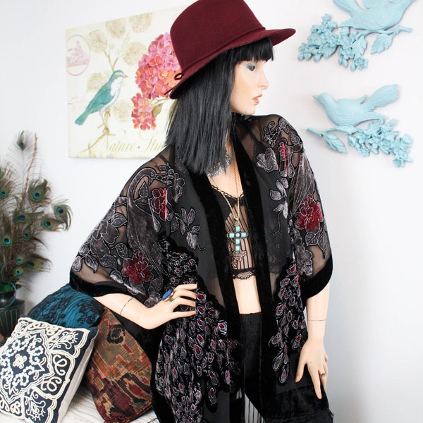 Upcycled Kimono - Etsy