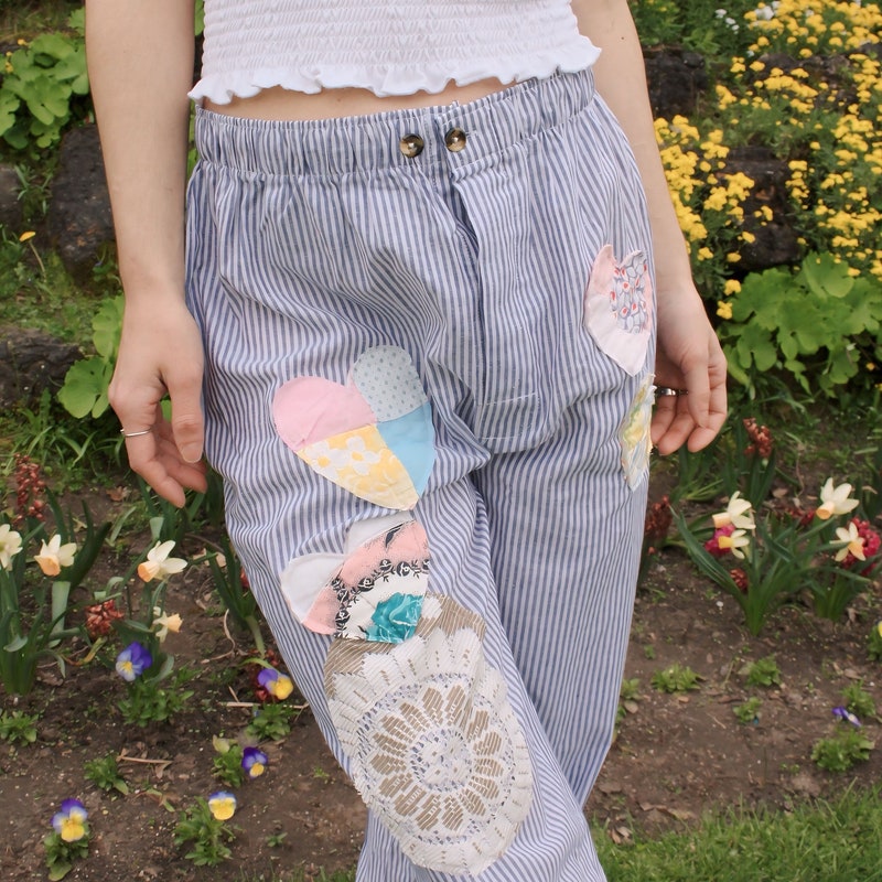 Patch Pants - Etsy