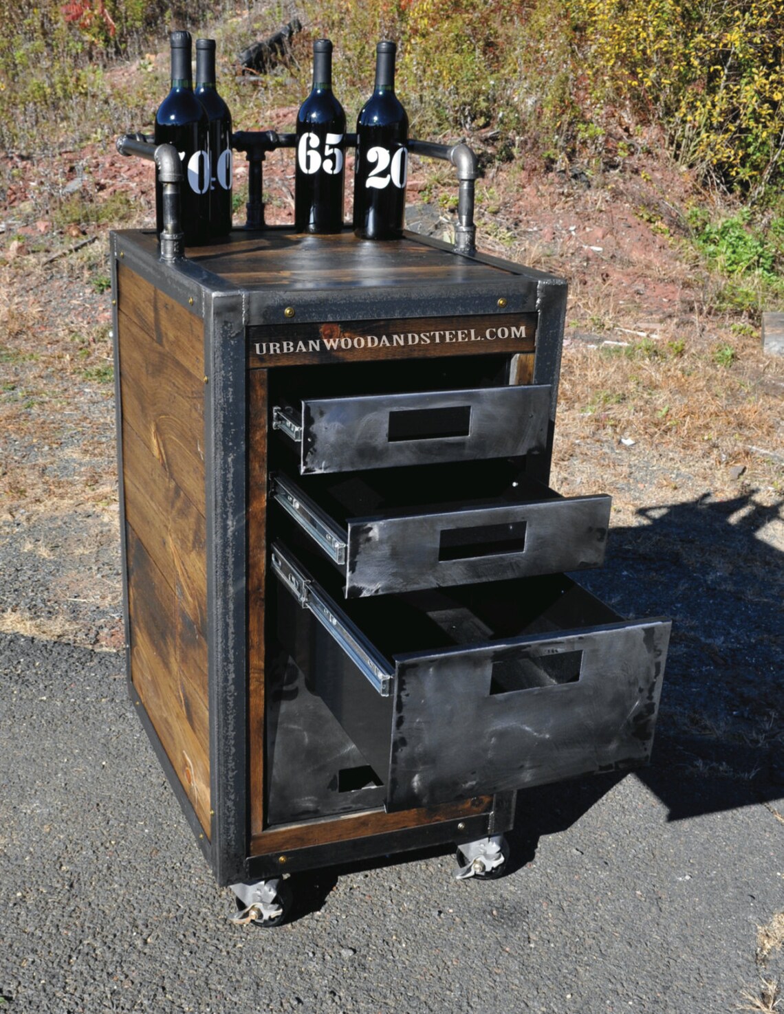 Crestway Boozer Bar Cart | Etsy