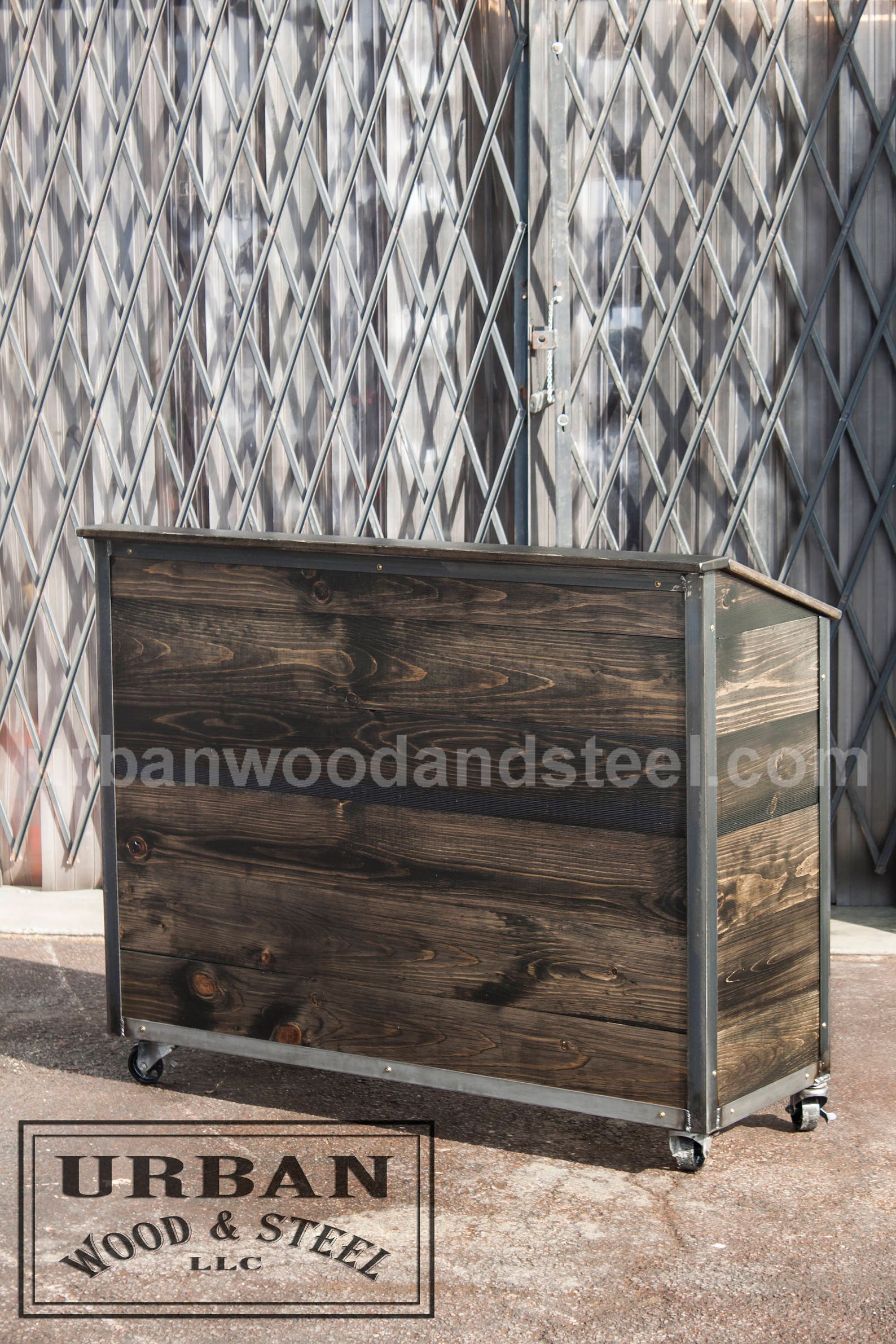 Industrial Reception Desk | Etsy