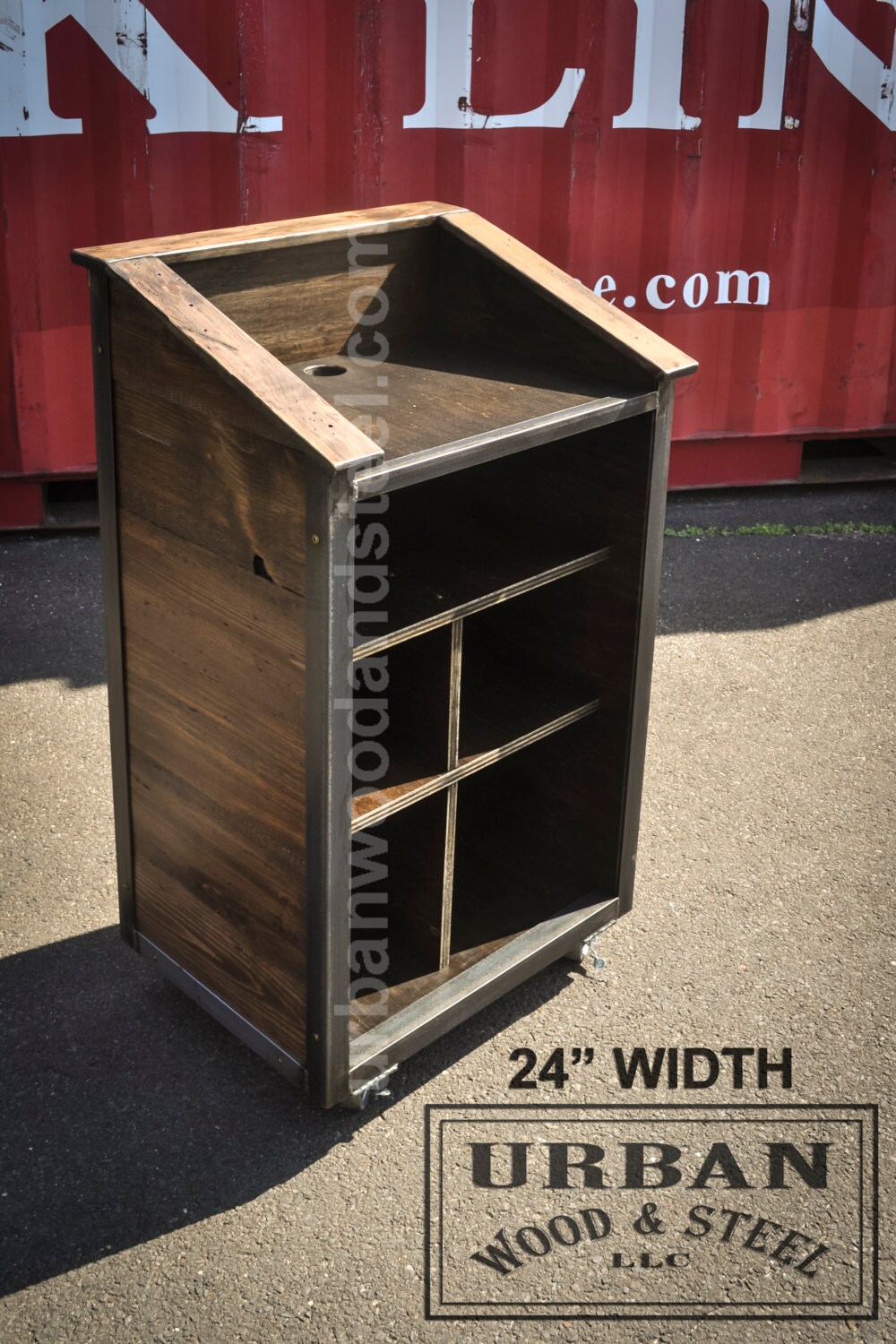 THE 48 Industrial Host Stand | Etsy