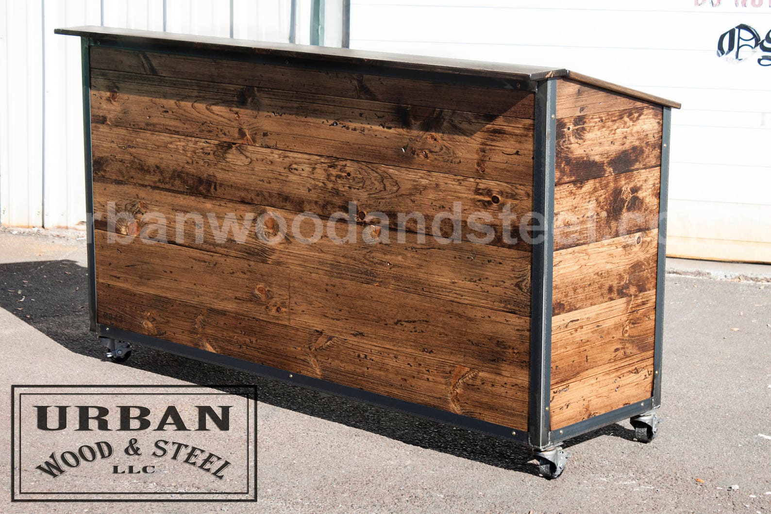 Industrial Reception Desk | Etsy