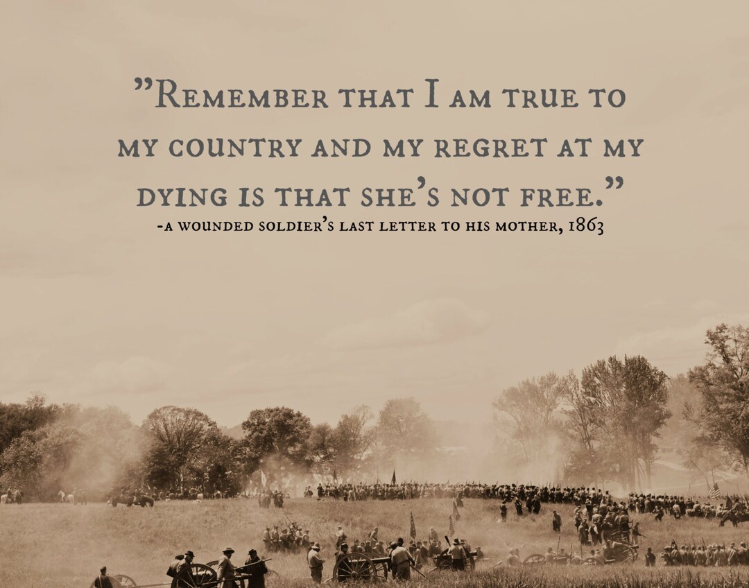 Civil War Poster Civil War Print Civil War Photography - Etsy