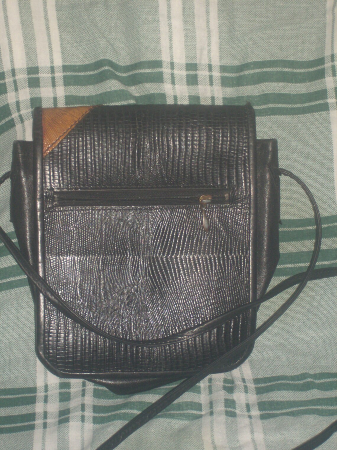 80s LEATHER HANDBAG - Etsy