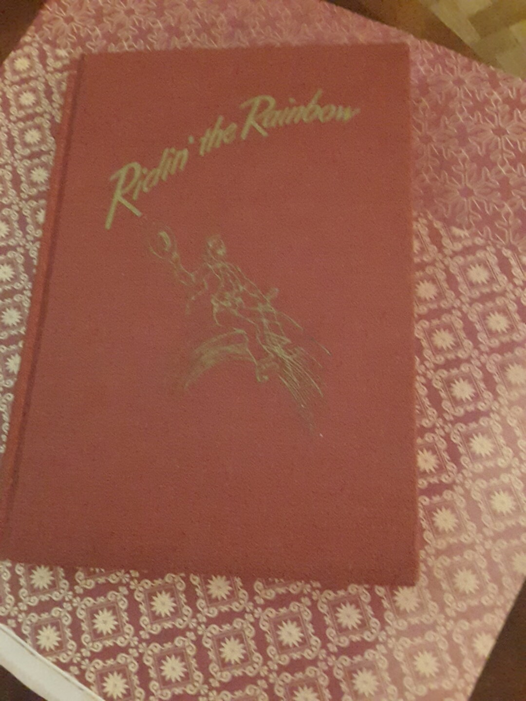 Vintage Book Ridin' the Rainbow - Etsy