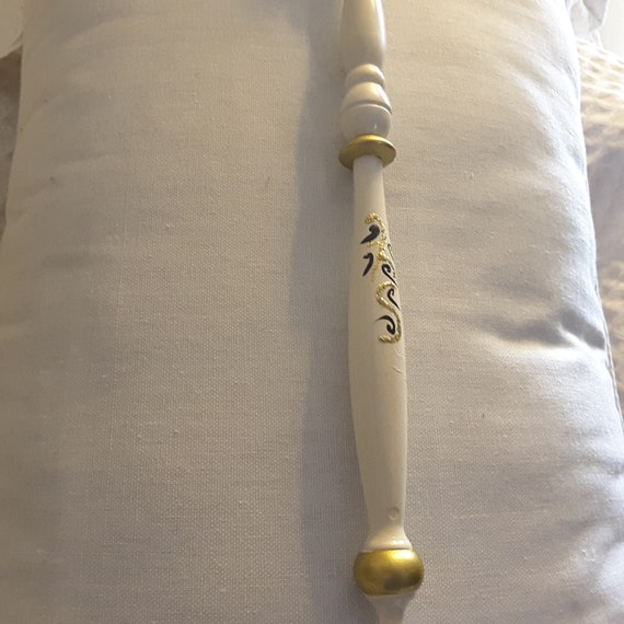 Vintage Venetian Phantom of the opera stick masquerad… - Gem