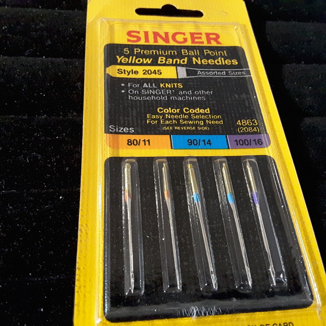 Vintage Singer Yellow Band Needles for All Knits Un Opened - Etsy