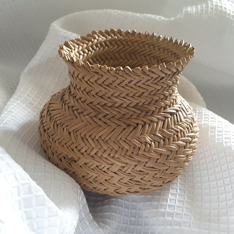 Basket Vase - Etsy