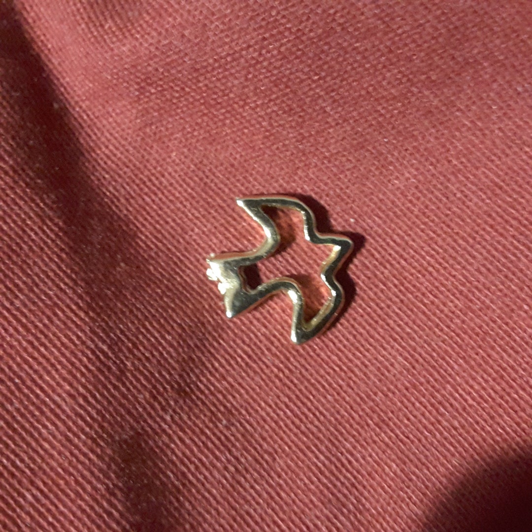 Dove of Peace Tack Pin - Etsy