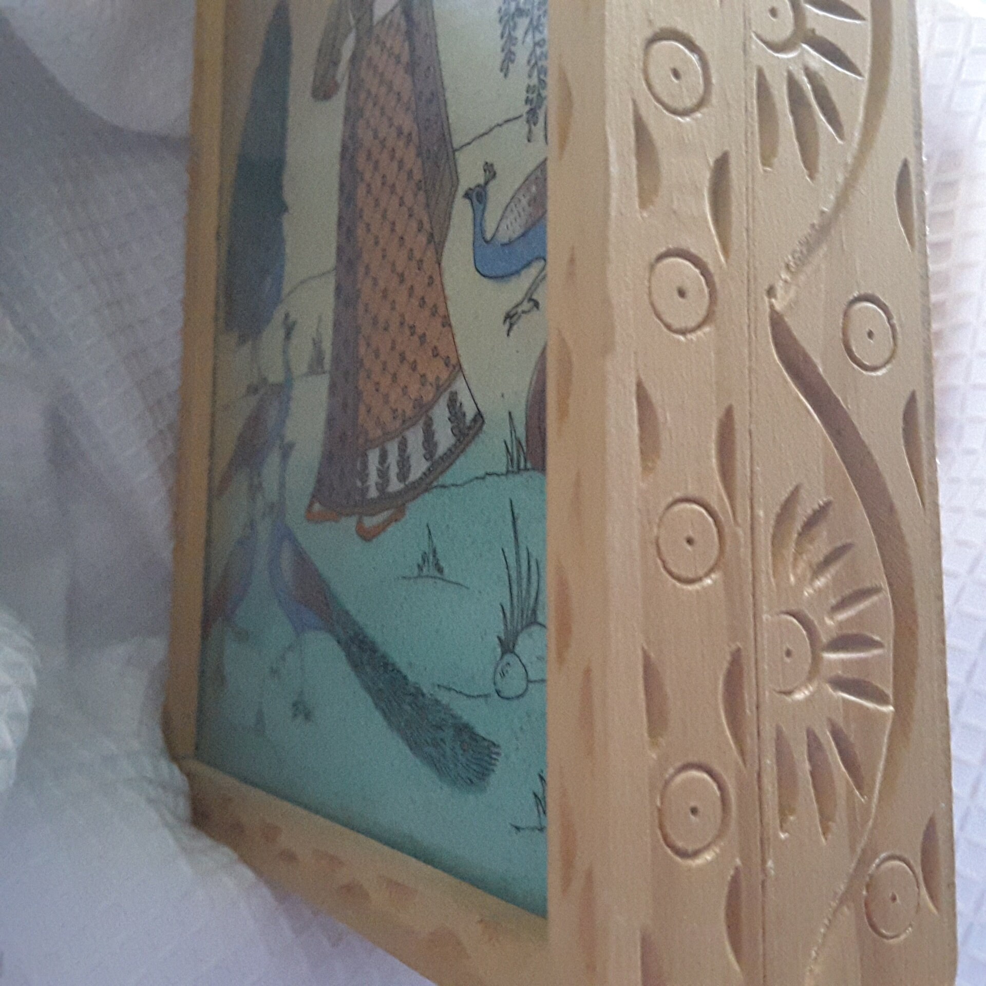 Vintage Sand Art Box From India - Etsy