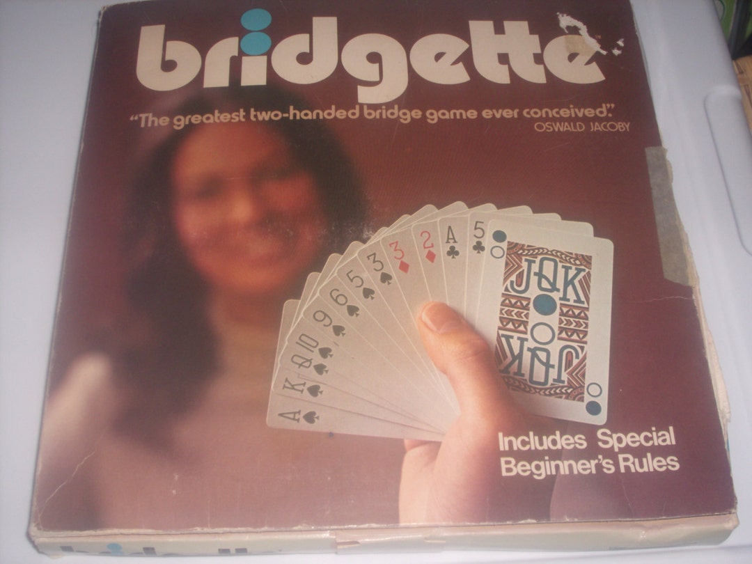 Vintage Bridgette Card Game - Etsy