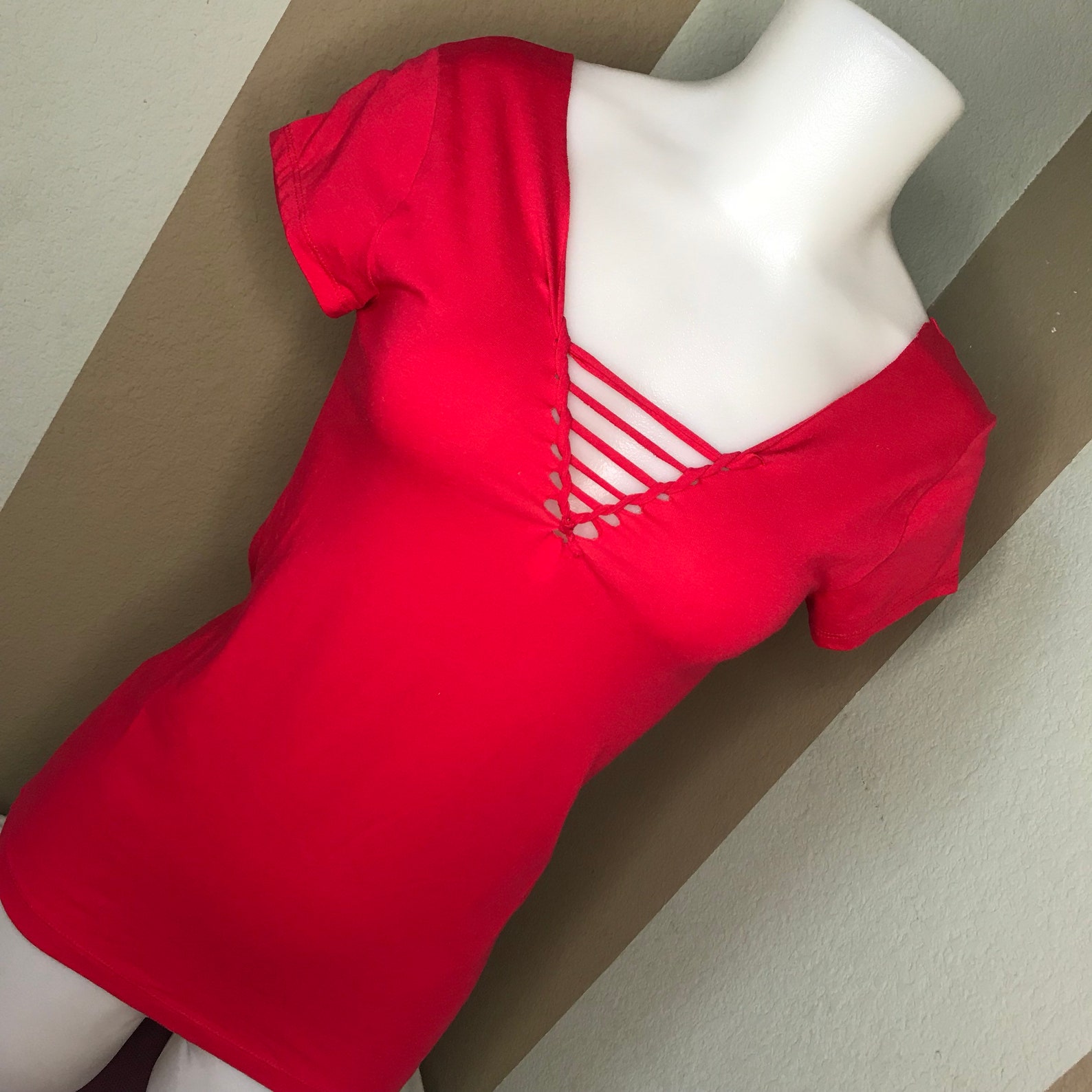 Deep V Neck Cutout - Etsy Canada