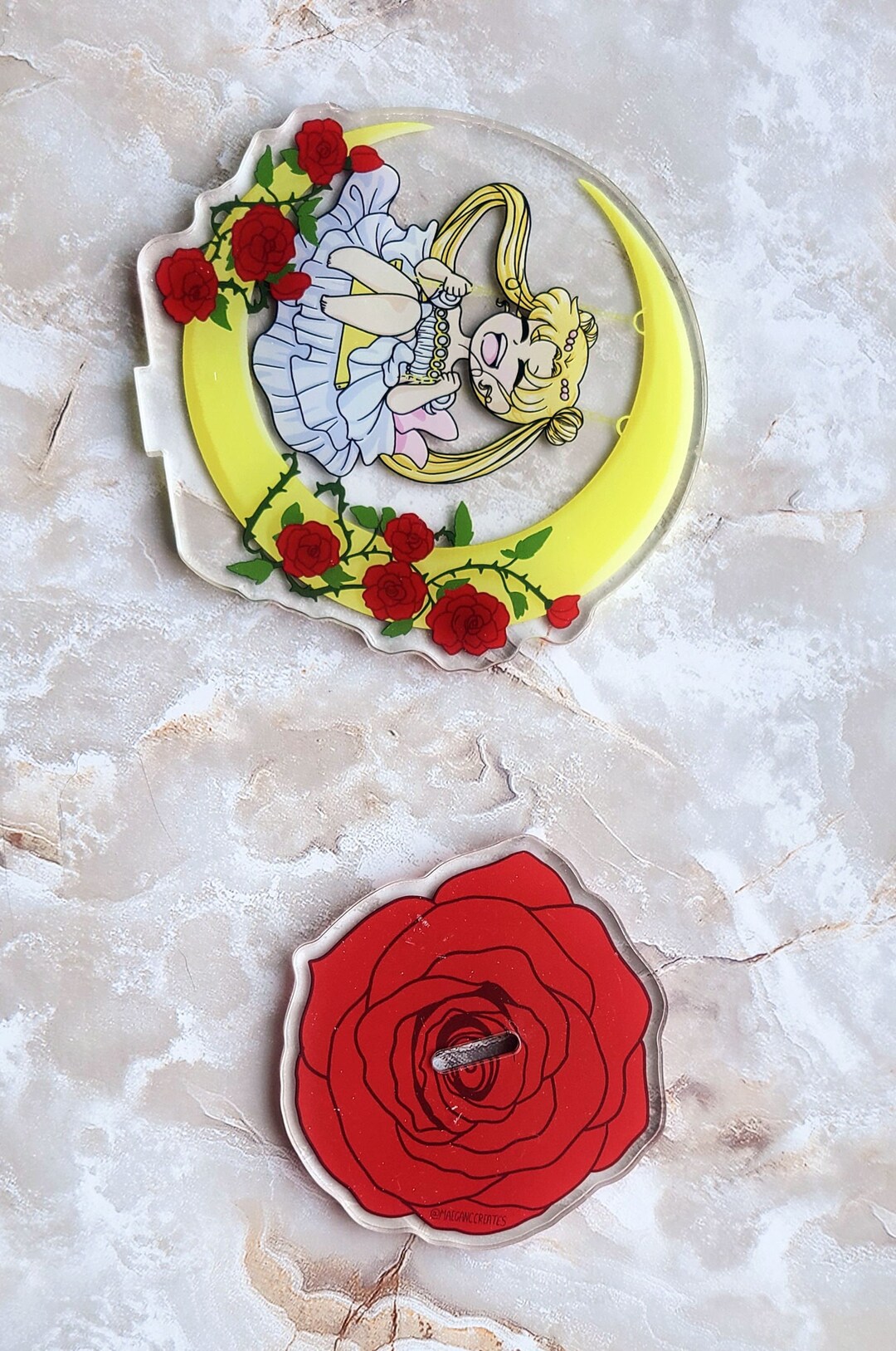 MISPRINT Moon 'garden Delight' 4 Inch Acrylic Standee -- Anime, Chibi ...