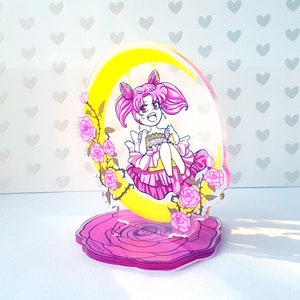 Moon 'garden Delight' 4 Inch Acrylic Standee -- Anime, Chibi, Acrylic ...
