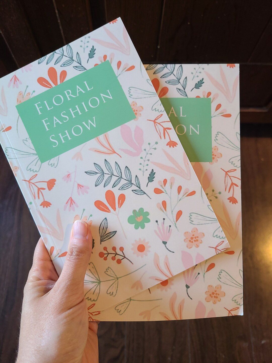 Floral Fashion Show Zine Original Character Zine, Floral-inspired ...