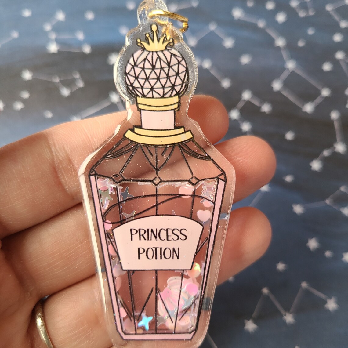 Magic Potion Princess Potion Shaker Charm 8 Cm Kawaii Shaker - Etsy