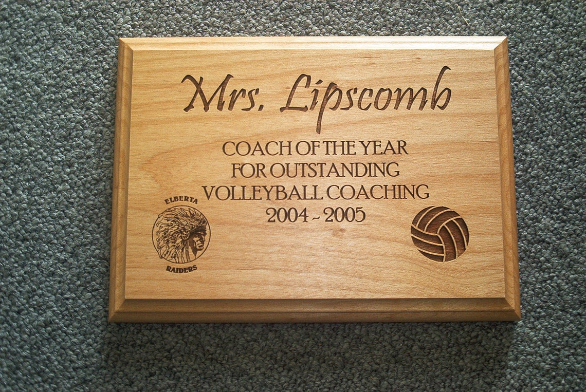 COACH Plaque 5 X 7 - Etsy
