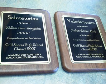 Valedictorian Award - Etsy