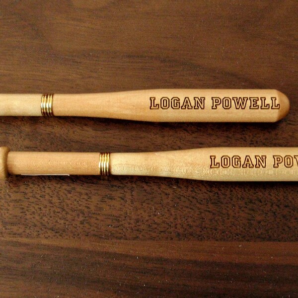 Baseball Bat Engraving - Etsy