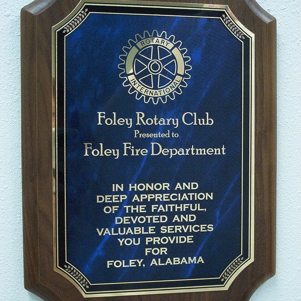 Appreciation Plaque - Etsy