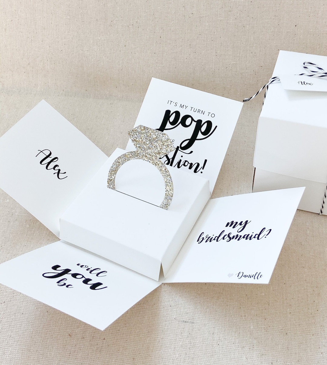 Bridesmaid Proposal Box, Bridesmaid Proposal, Will You Be My Bridesmaid ...