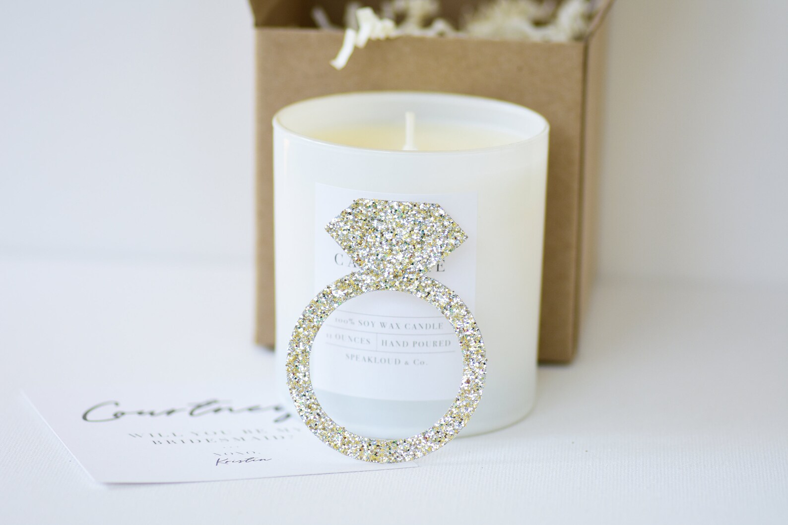 Bridesmaid Proposal Candle Bridesmaid Proposal Gift | Etsy