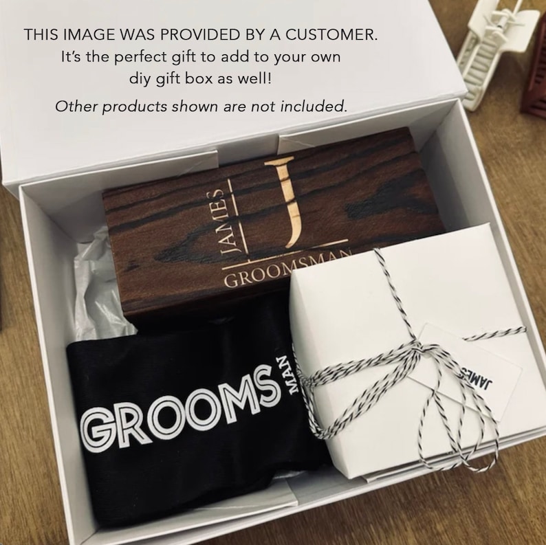 Groomsman Proposal Box, Groomsman Proposal Card, Funny Groomsman Gift ...