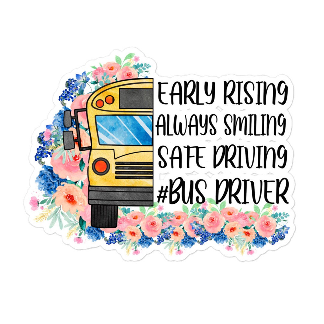 Bus Driver, Bus Driver Appreciation, Bus Driver Gift, School Gift, Bus ...