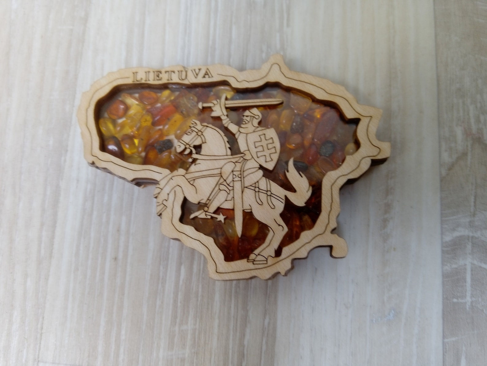 Lithuanian Iron Wolf Windmill Stark Fridge Magnet, Vilnius Amber Laser ...