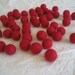 50 Felt Wool Balls (1/2 In. Size) Classic Mix Color: Red Black White - Etsy