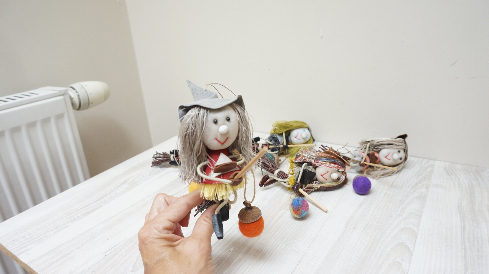 Choose Personalized Good Luck Kitchen Witch, Rag Doll Handmade Hanging ...