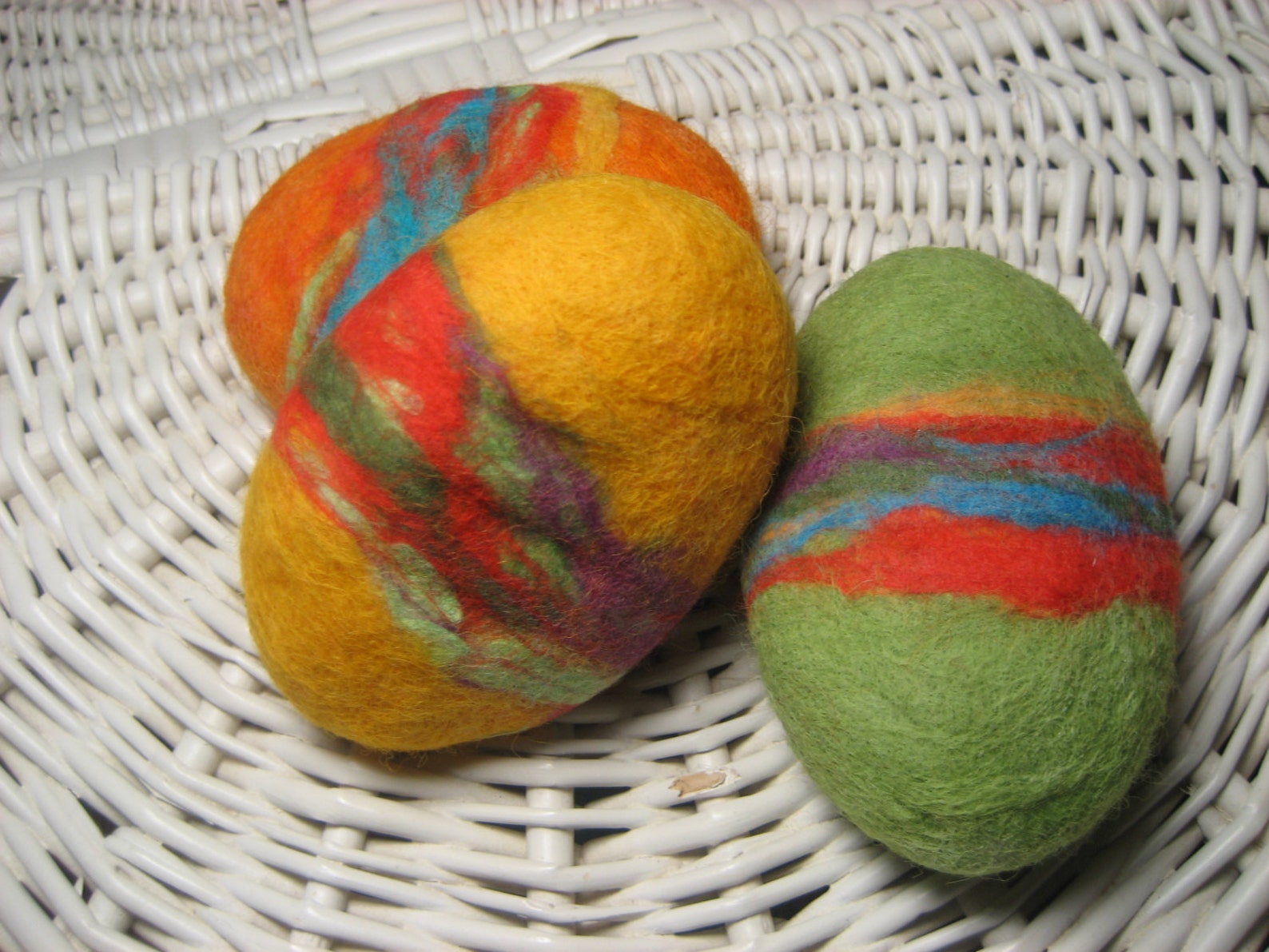 3 Felted Soaps Easter Egg Shape Set in Bulk Lot Soap Scrub and - Etsy