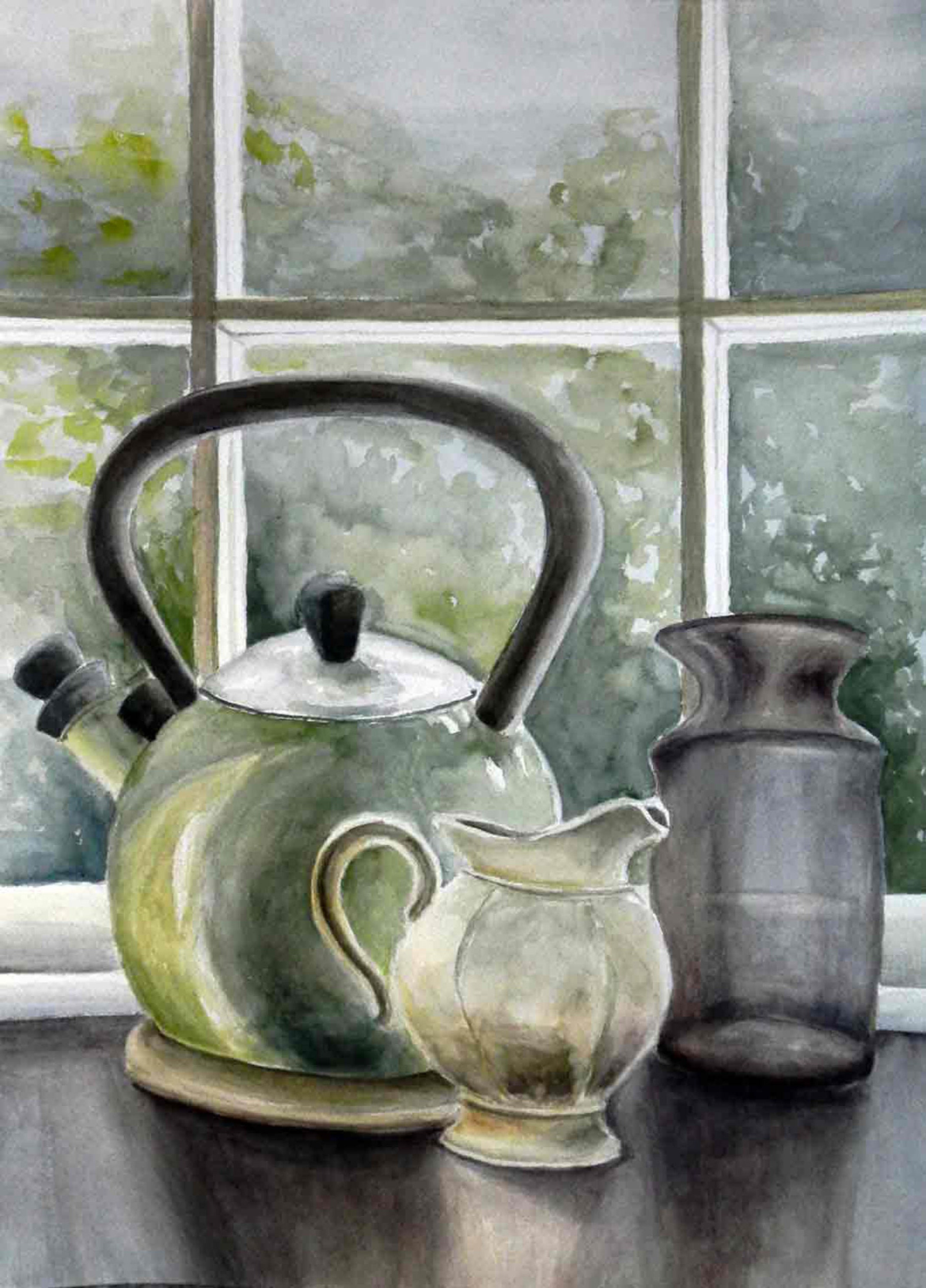 Still Life With Tea Kettle - Etsy