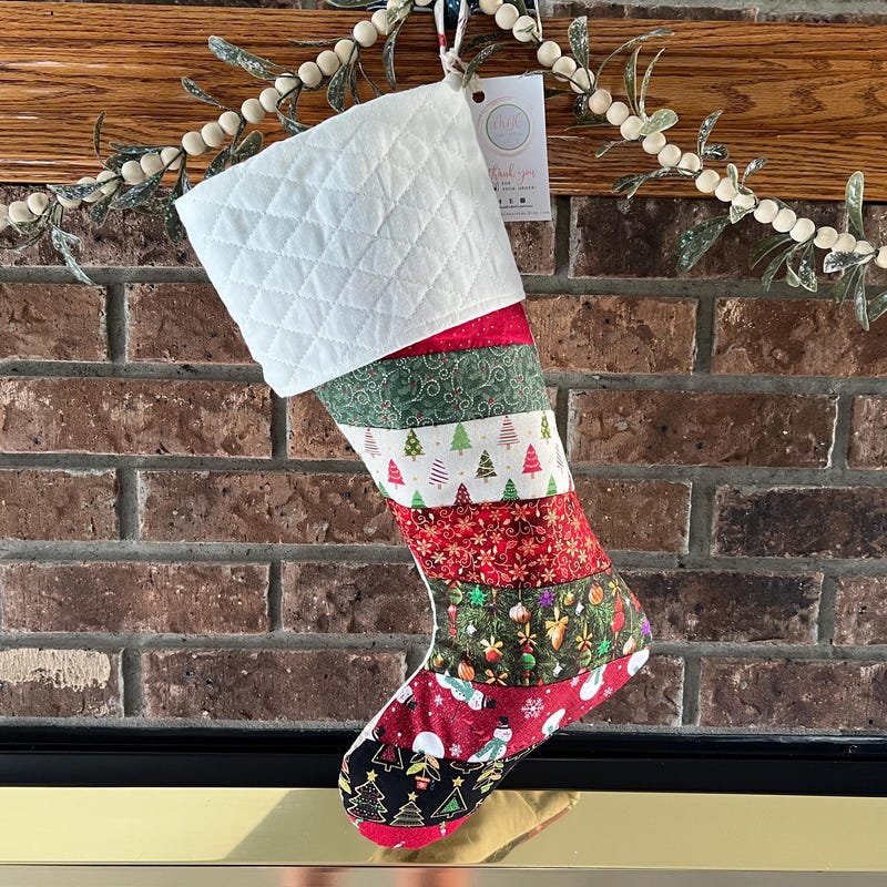 Quilted Stocking - Etsy